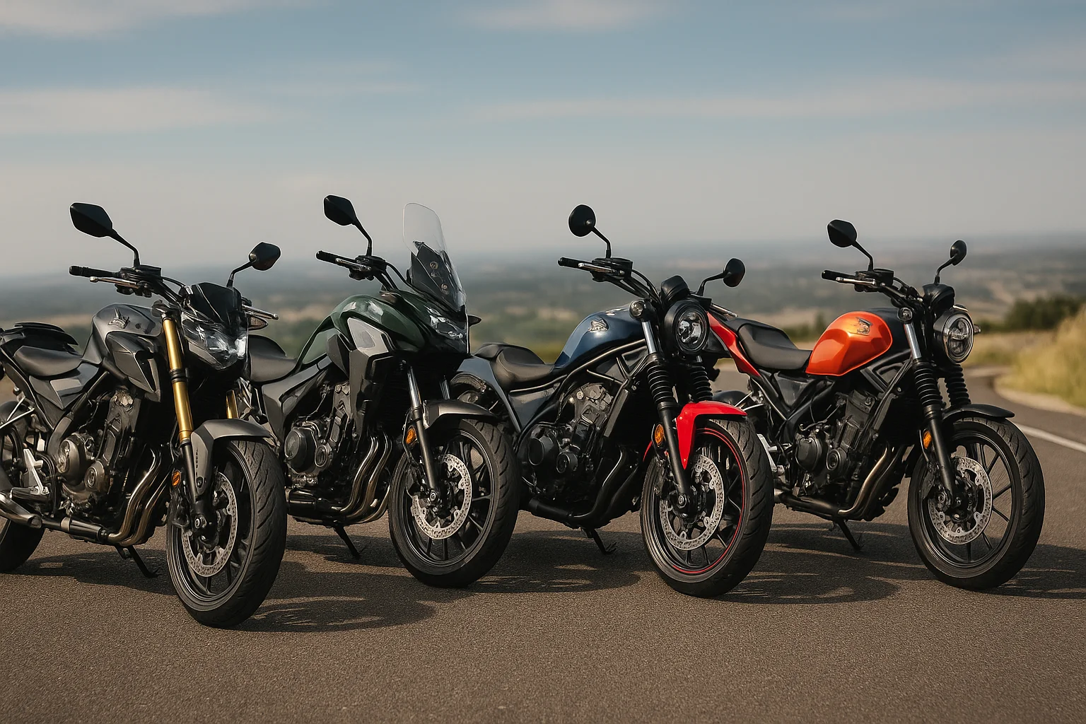 Meilleures motos Honda A2 : top 5 pour débuter en 2025